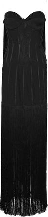 Elisabetta Franchi Robe Au Genou - Noir