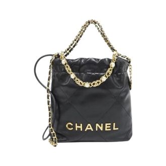 Chanel Pre-owned 22 Calf Shoulder Bag - - Pre-owned - Damen - Schwarzk - ONE SIZE