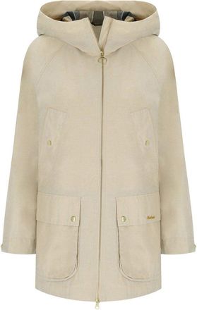 Barbour VESTE &Agrave; CAPUCHE MIDDELMARCH BEIGE BARBOUR