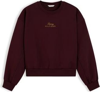 Tommy Hilfiger Sweat col rond en coton m&eacute;lang&eacute;