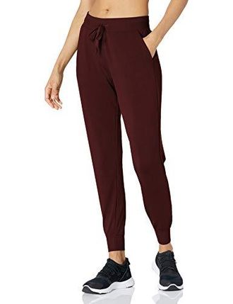 Skechers RESTFUL Jogger, Sweatpants Femme, Chocolate Drizzle, Medium