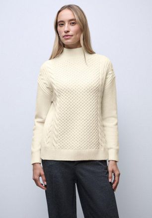Street One Rollkragenpullover Grobstrick