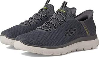 Skechers Summits High Range Baskets Homme, Charcoal Mesh Trim, 41.5 EU
