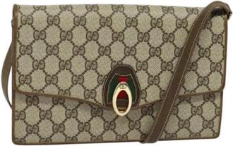 Gucci Pre-owned Cuir sacs-gucci - Femme - Pre-owned - Beige - Taille: ONE Size