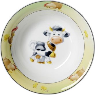 Ritzenhoff & Breker Kindergeschirr Hoftiere Variante: M&uuml;slischale 16,5 cm Hoftiere