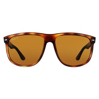Ray-Ban Lunettes De Soleil Ray-Ban 4147 710/57 Tortue Brun Polaris&eacute; 60mm
