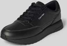 Calvin Klein Low Top Sneaker aus echtem Rindsleder