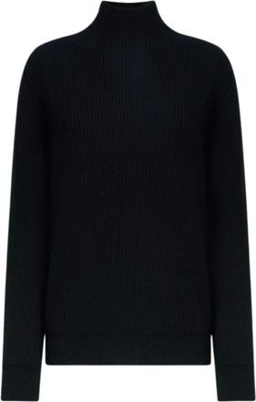 Dondup Femme, Pulls, Noir, Taille: 38 FR Pull Col Polo