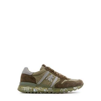 Premiata Baskets basses LANDER bi-mati&egrave;res &agrave; lacets