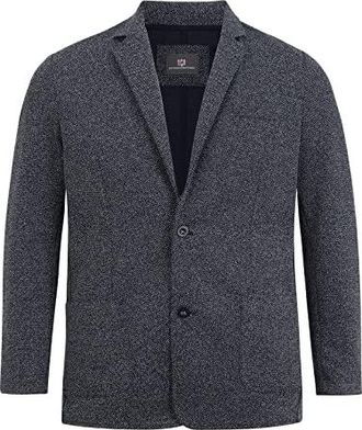 Jan Vanderstorm Homme Veste De Costume en Jersey Albin Bleu Foncé, 5XL (XXXXXL) - 72
