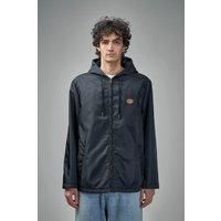 Valentino Nylon Hooded Windbreaker with V-Logo Patch