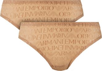 Emporio Armani Brazilian-Panty-Set EW000403 AF10880 M6068 Beige