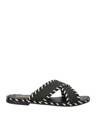 Colors Of California CRISS CROSS SANDAL IN RAFFIA