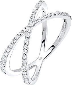 Elli Bagues - Anneaux multiples Croix - Argent 925/1000 - Oxyde de Zirconium - 0608691214_52