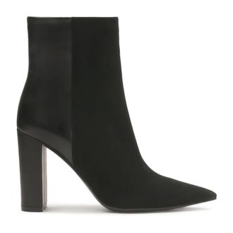 Kazar Schwarze Wildleder- und Glattlederstiefel - - Shoes - Damen - Schwarzk - 41 EU