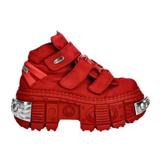 New Rock M-Wall285-C14 Stiefelette - - Shoes - Damen - Rot - 38 EU