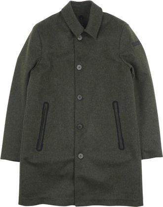 Roberto Ricci Design Rrd, Homme, Manteaux, Vert, Taille: 2XL Single-Breasted Manteaux