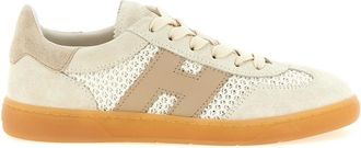 Hogan Femme, Chaussures, Beige, Taille: 40 EU Cool Baskets