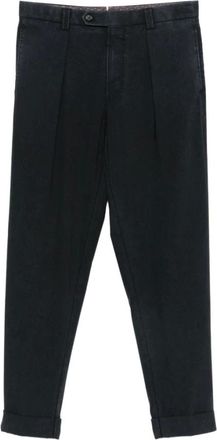 Berwick 1707 Homme, Pantalons, Bleu, Taille: XL Chiaia Long Pantalons