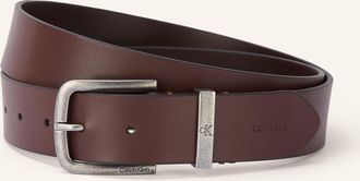 Calvin Klein Lederg&uuml;rtel braun