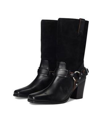 Frye Frye Femme Shiloh Harness Belted Botte Tendance, Noir, 38 EU