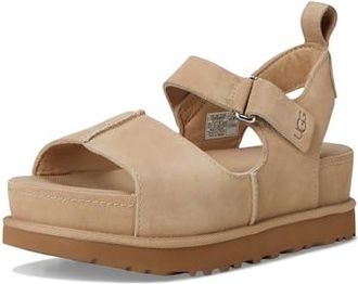 UGG Sandales en Cuir Beige Goldenstar Hi