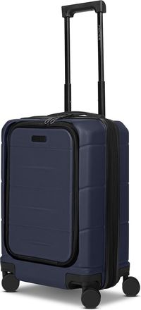 Police Kabinen-Koffer für Damen und Herren | Kleiner Cabin-Trolley 35 x 24 x 55 cm aus hochwertigem, stoßfestem ABS Material | Doppelrolle & Teleskopgriff | 