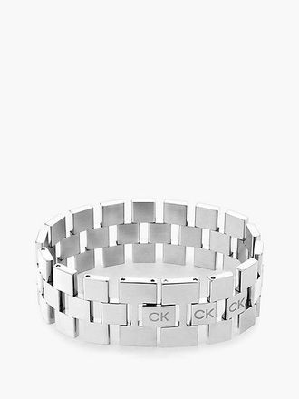 Calvin Klein Bracelet &agrave; maillons en acier inoxydable