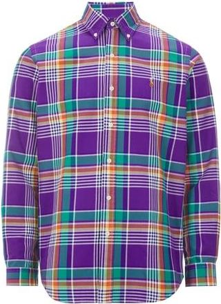 Polo Ralph Lauren Chemise droite &agrave; carreaux en coton