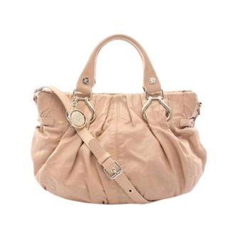 Celine Pre-owned Sac &agrave; main 2-en-1 en cuir Pillow - Femme - Pre-owned - Beige - Taille: ONE Size