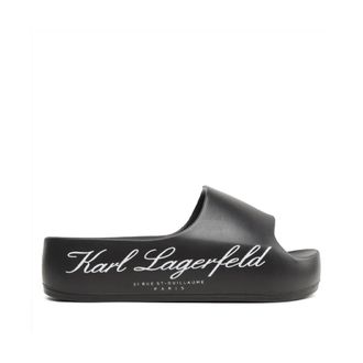 Karl Lagerfeld Hotel Platform Slide - - Shoes - Damen - Schwarzk - 38 EU