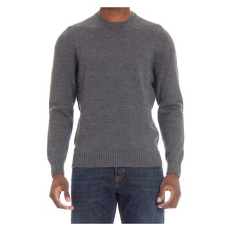 Drumohr Rundhals-Strickware - - Knitwear - Herren - Grau - M