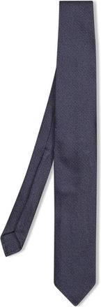 Lardini Homme, Accessoires, Bleu, Taille: ONE Size Cravate en soie tissée