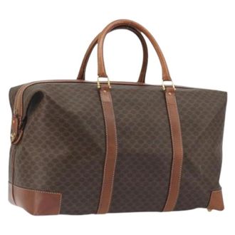 Celine Pre-owned Vintage Boston Bag - Femme - Pre-owned - Brun - Taille: ONE Size
