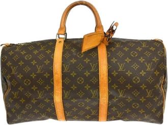 Louis Vuitton unisex, Pre-owned, Brun, Taille: ONE Size Sac Keepall Pre-owned