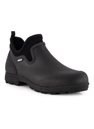 Aigle Herren Stiefeletten schwarz Gummi