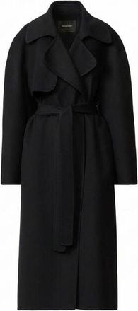 Fabiana Filippi Damen Trenchcoat aus doppellagiger Wolle