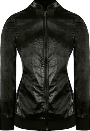 Armani Exchange Damen Dunkelgr&uuml;ne Jacke