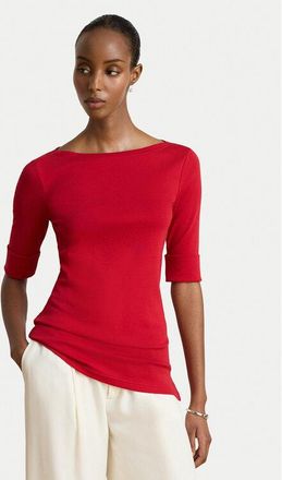 Lauren Ralph Lauren Bluse 200654963197 Rot Slim Fit