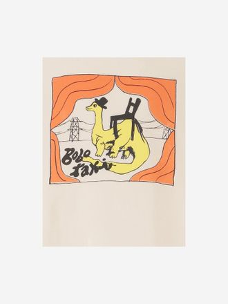 Bobo Choses Logo-Print Cotton T-Shirt - White