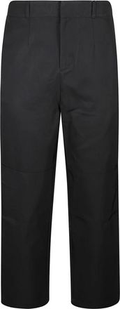 Ader Error Homme, Pantalons, Noir, Taille: L Straight Pantalons