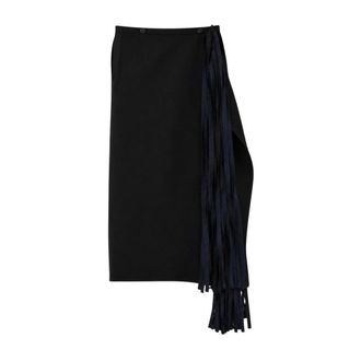 Carven Sk459 Ribbon Rock - - Skirts - Damen - Schwarzk - M