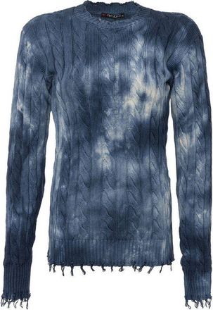 Cipo & Baxx Strickpullover WP268 (1-tlg) Tie-Dye Optik