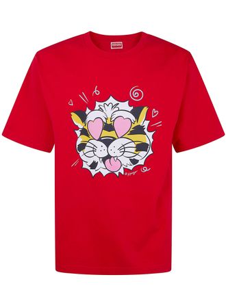 Kenzo Kenzo Wild Tiger Oversize T-Shirt