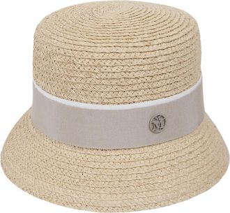 Maison Michel Femme, Accessoires, Beige, Taille: L Mini New Kendall