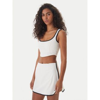 Guess Top V6GP09 K2999 &Eacute;cru Slim Fit