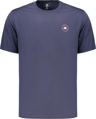 Converse Chuck Patch T-Shirt - - Tops - Herren - Blau - L