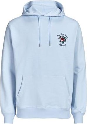 Dr&ocirc;le de Monsieur Sweat brod&eacute; &agrave; capuche en coton