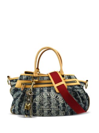 Louis Vuitton sac à main Cabas Raye GM (2006) - Bleu