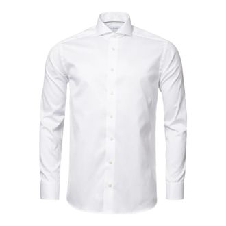 Eton Contemporary Fit Signature Twill Hemd - - Shirts - Herren - Wei&szlig; - M